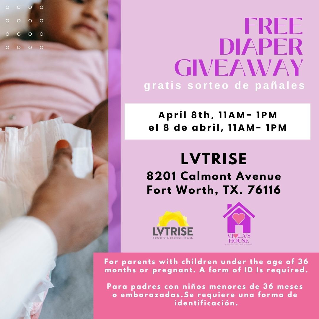 Free Monthly Diaper Distribution Lvtrise
